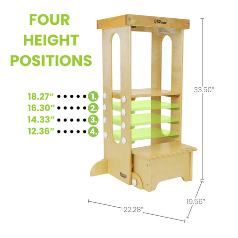 Explore 'N Store® Learning Tower®, Folding Toddler Tower – Little Partners
