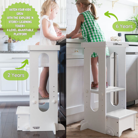 Explore 'N Store® Learning Tower®, Folding Toddler Tower – Little Partners