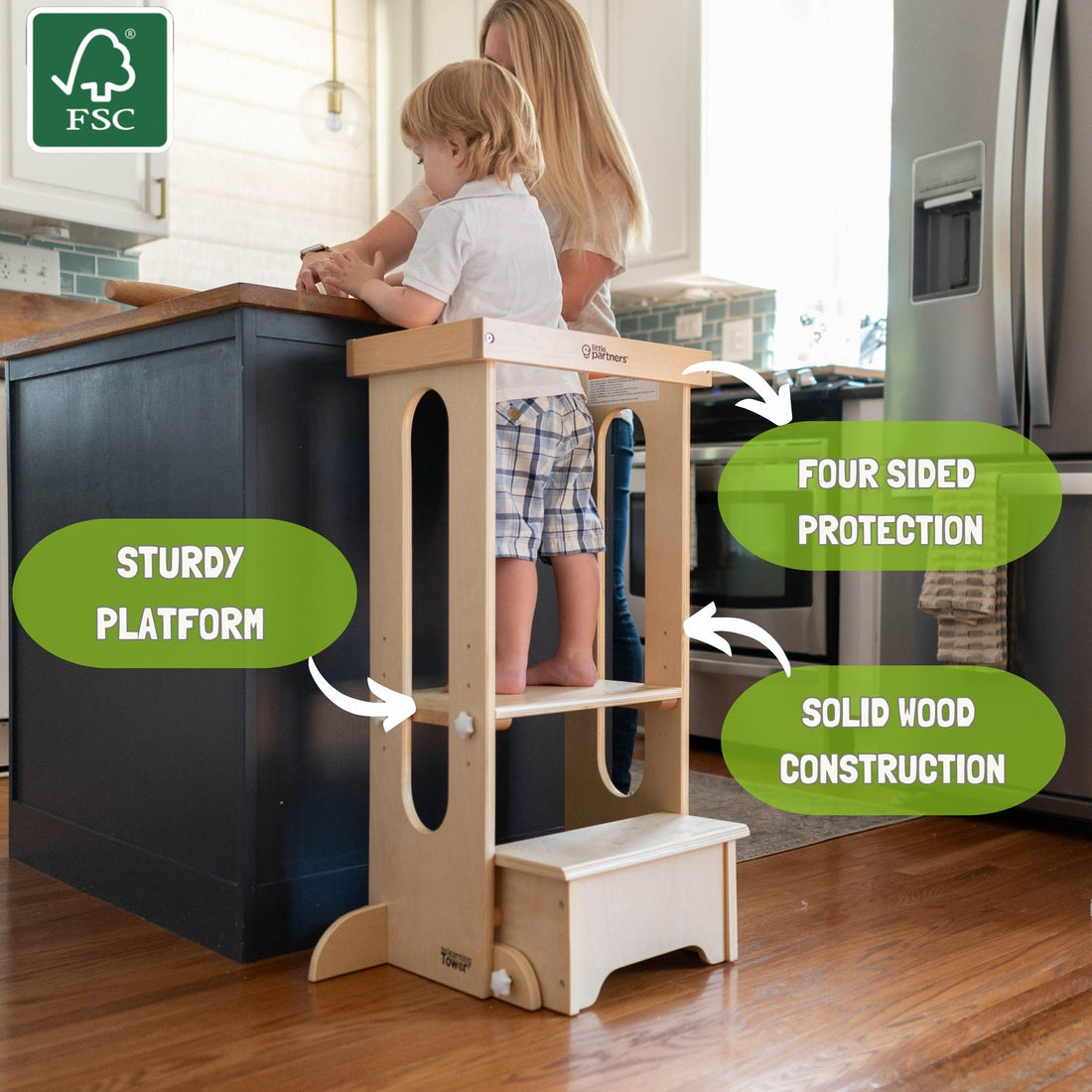 Best Foldable Learning Tower® for Toddlers | Little Partners