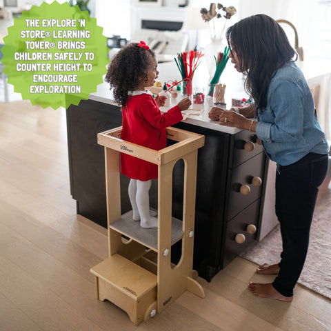 Explore 'N Store® Learning Tower®, Folding Toddler Tower – Little Partners