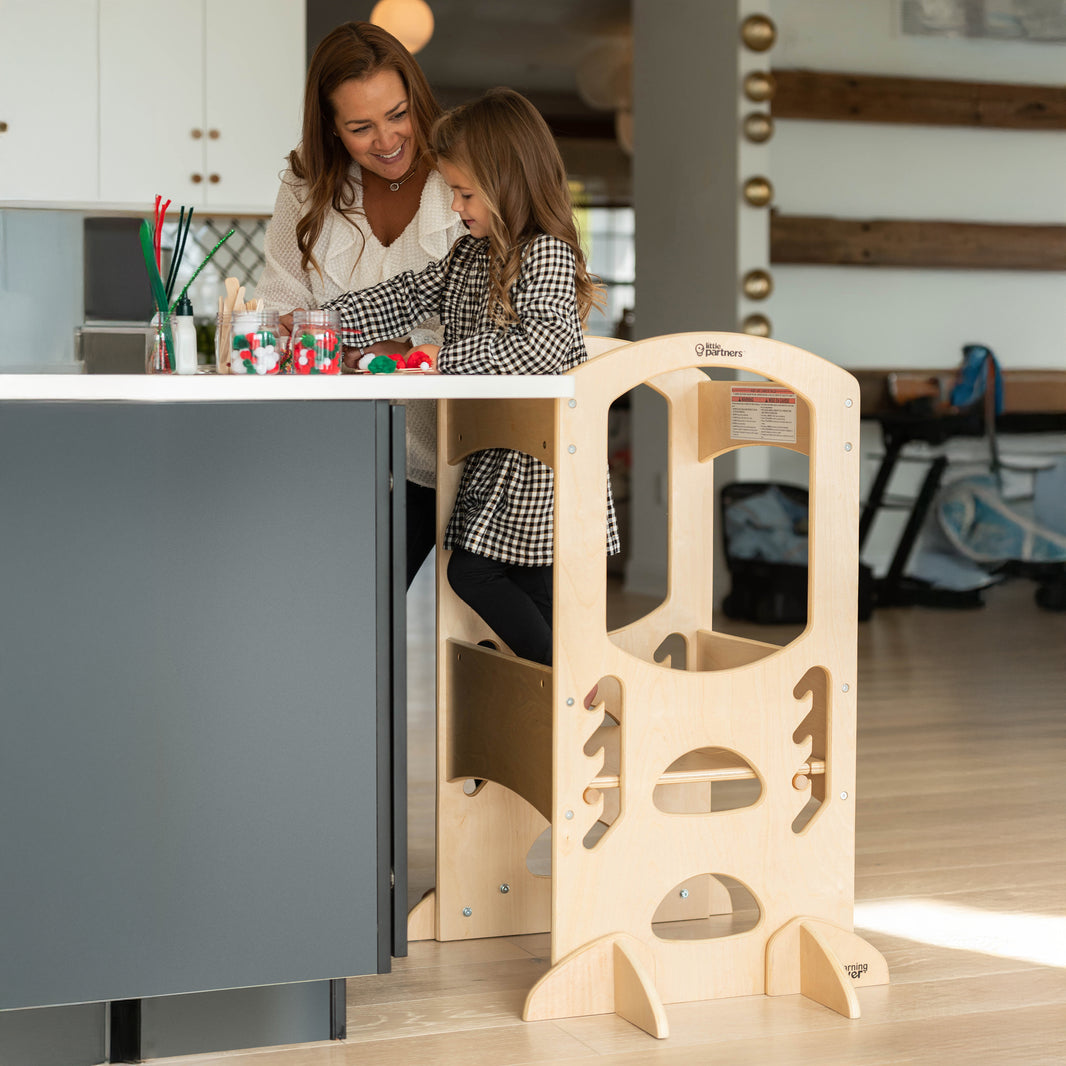 Learning Towers®: Safe & Foldable Toddler Tower Solutions | Little Partners