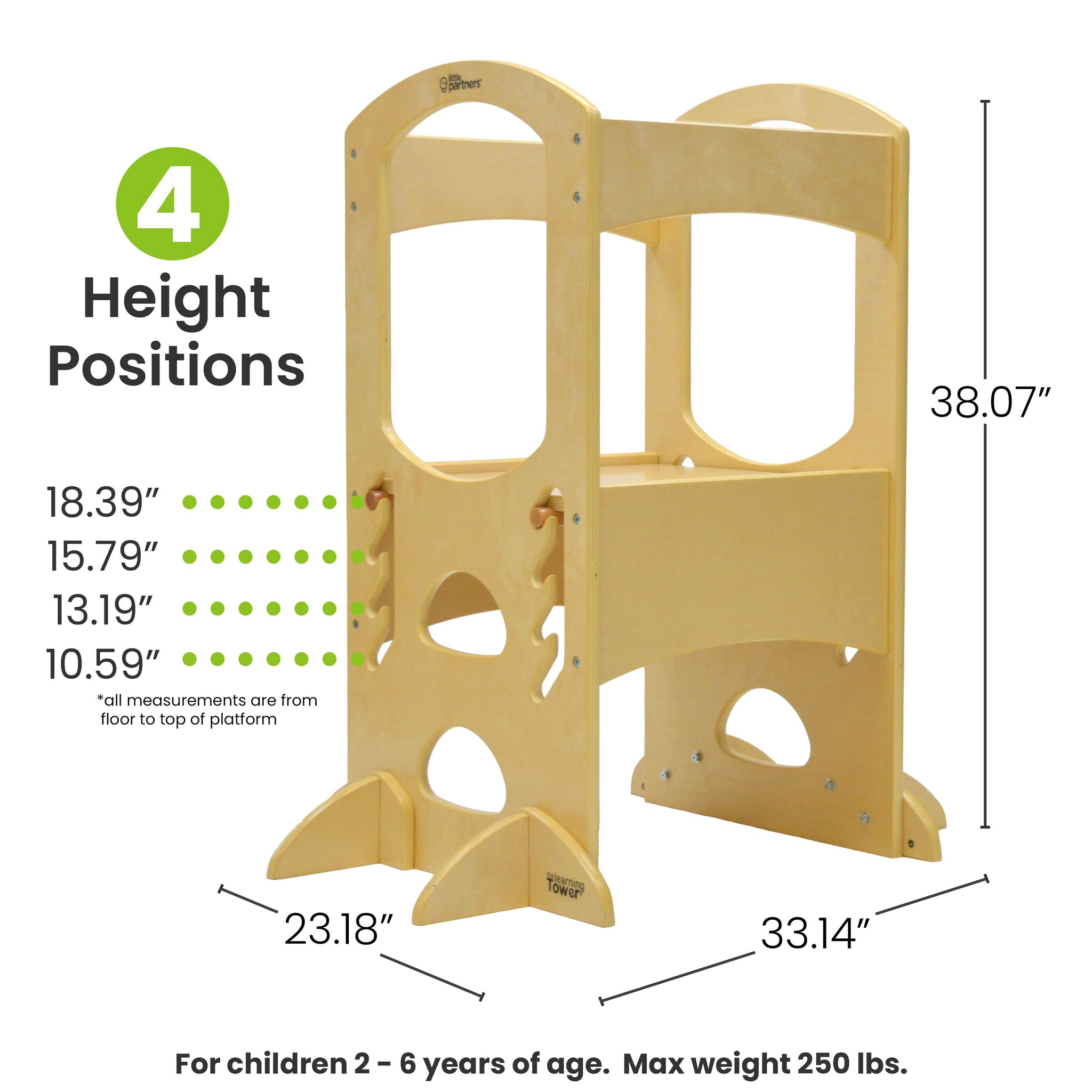 The Learning Tower® Toddler Tower –dd Little Partners