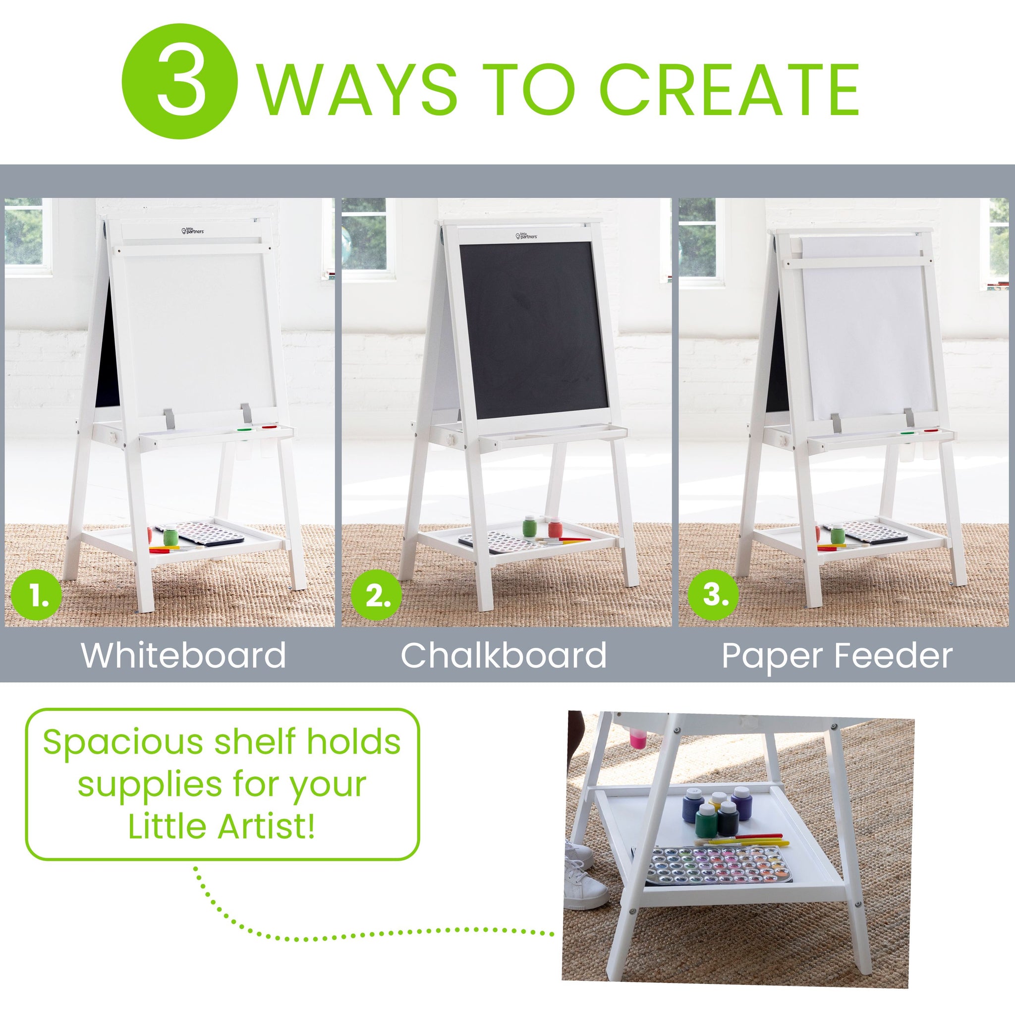 Folding Easel for Kids - Artist EZ | Little Partners