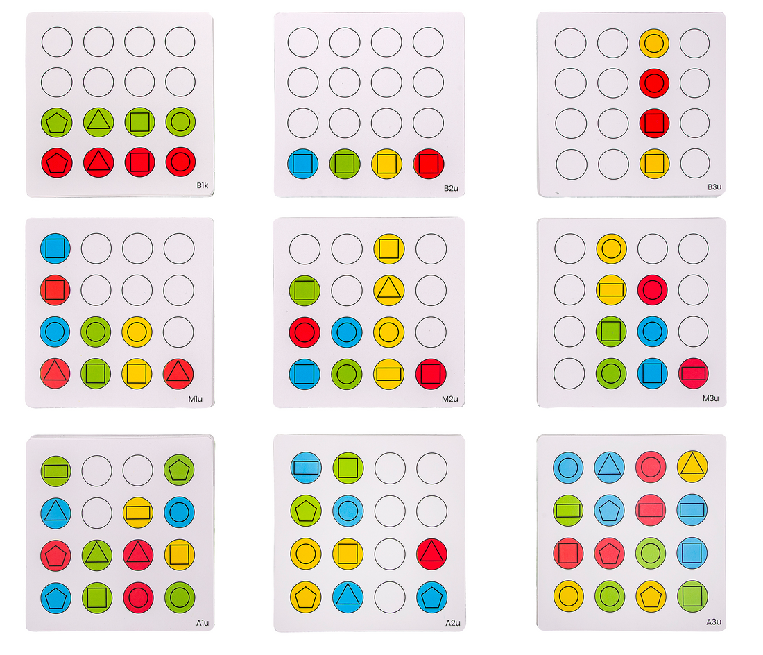 Match 'N Play Activity Card Set for Match 'N Play Education Board –dd ...